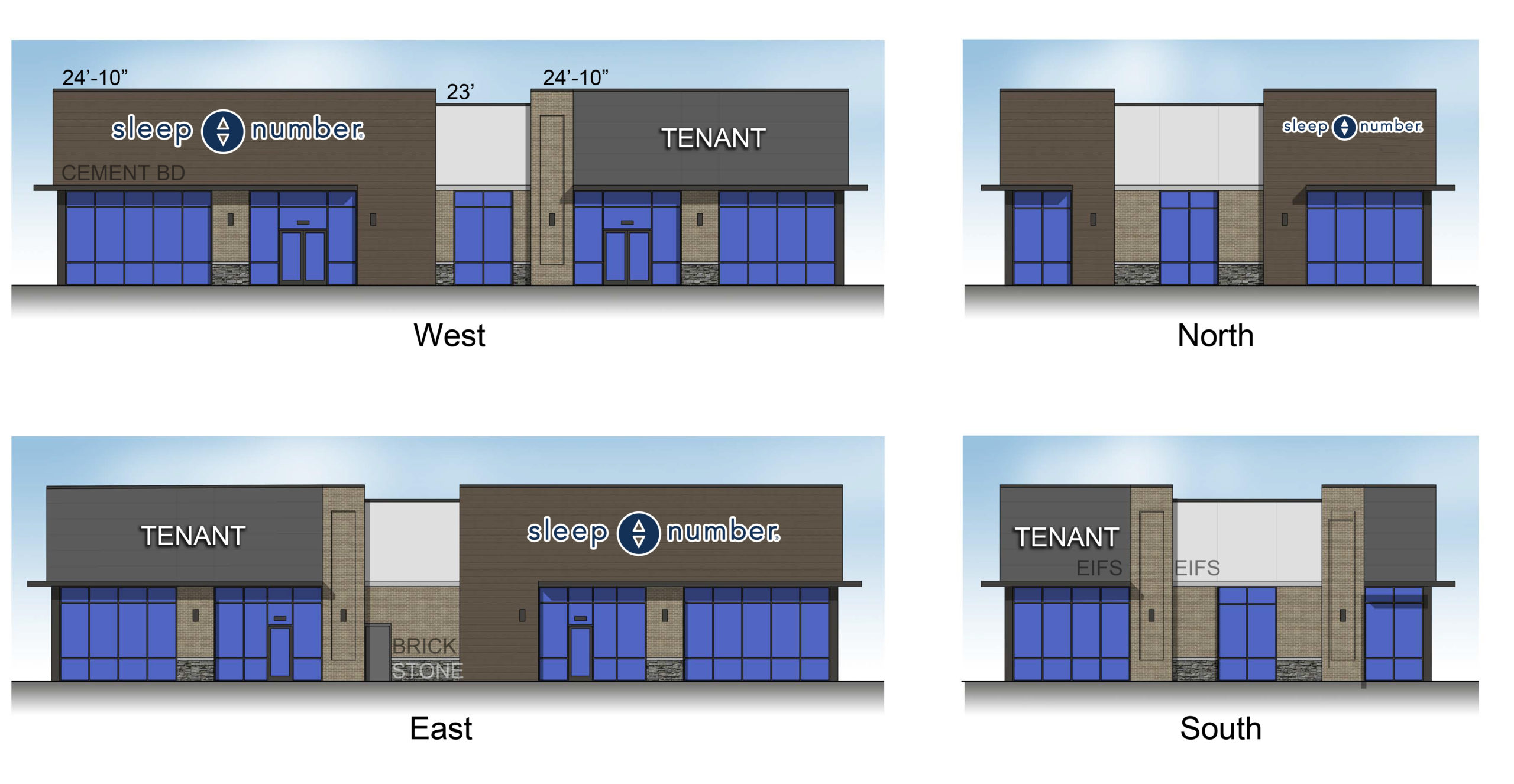 FULLY LEASED | New Construction Small Shops | Columbus, IN - Veritas